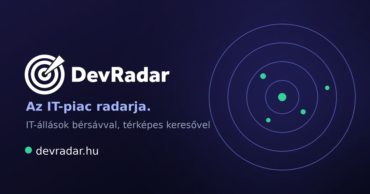 C# állások Magyarországon — friss fejlesztői pozíciók | Dev Radar